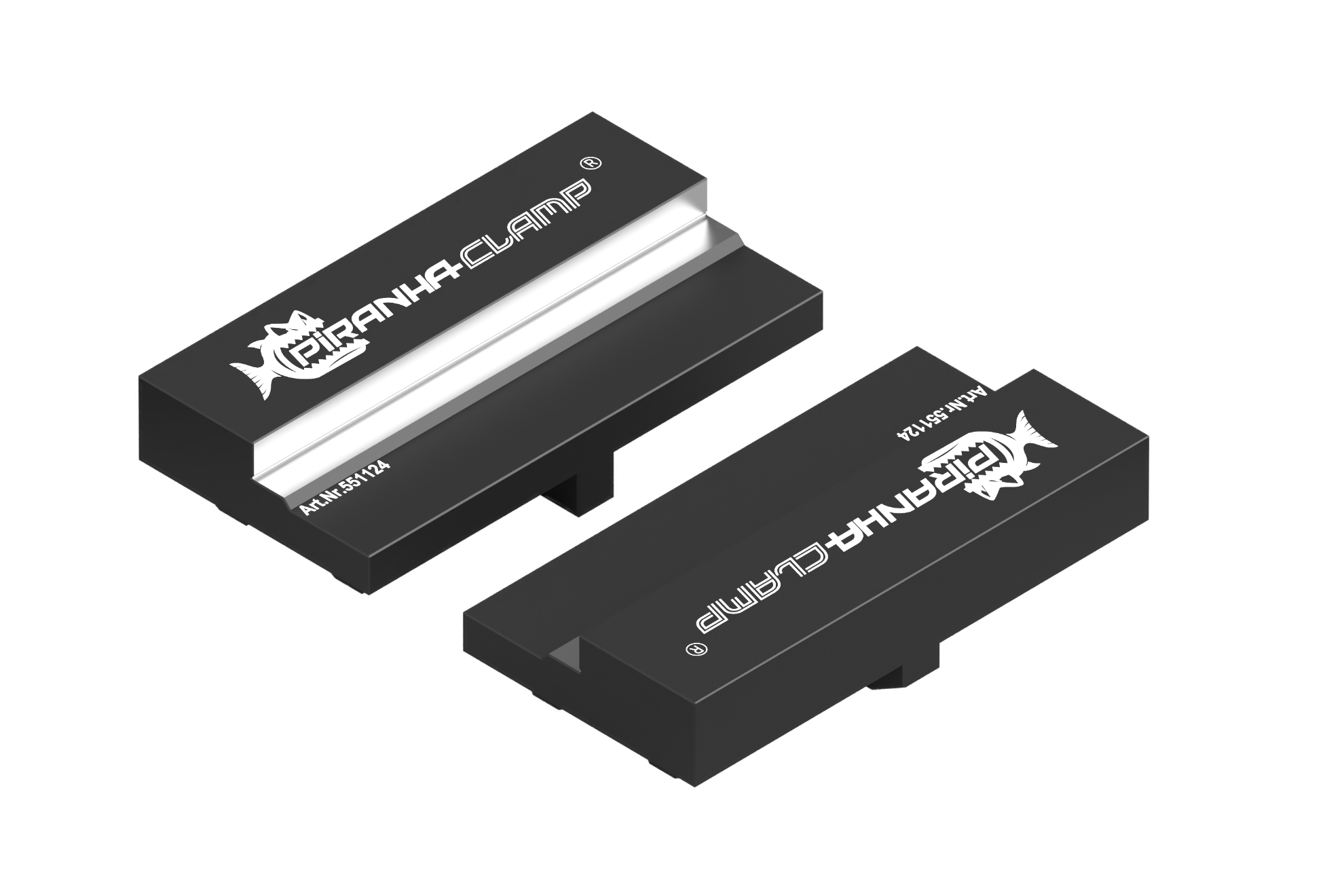 551124 Set Aufsatzbacke Top mittel (170). PiranhaClamp